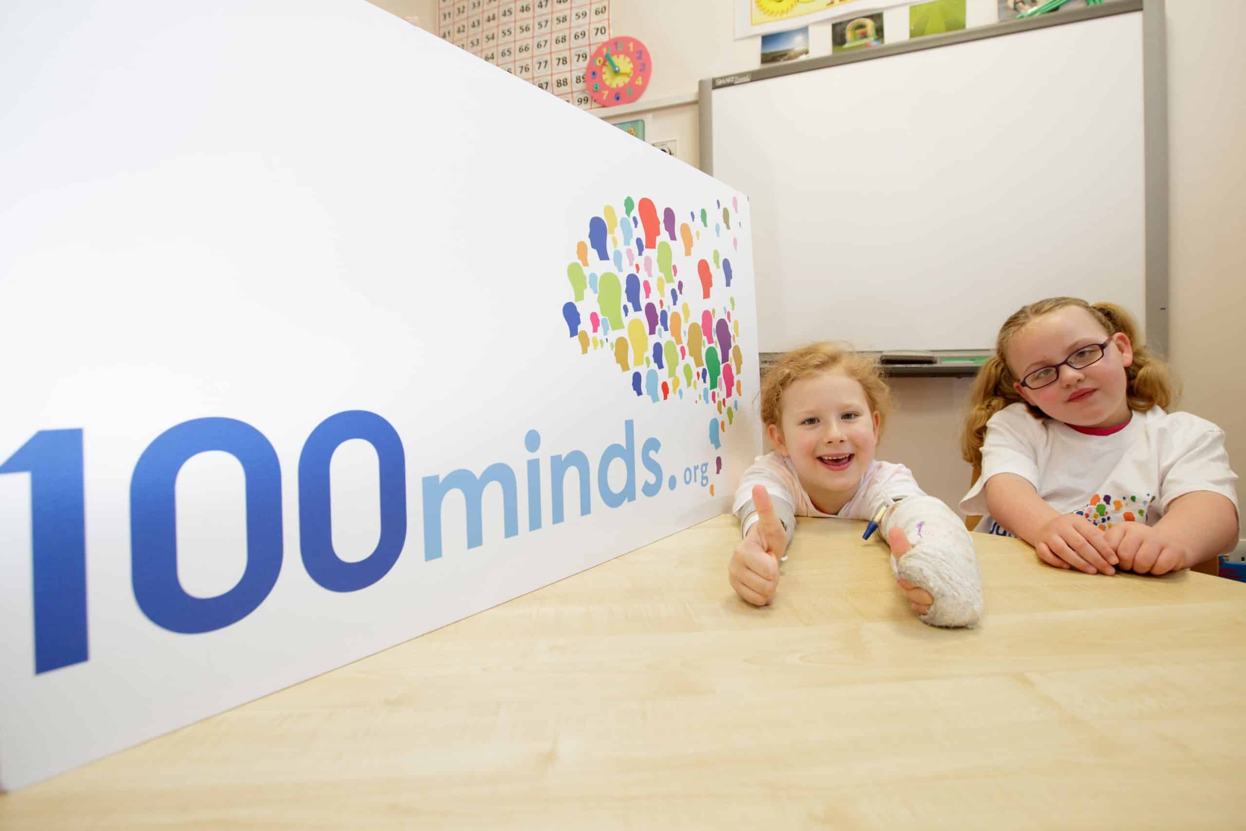 Apply to be one of 100 students taking part in 100minds
