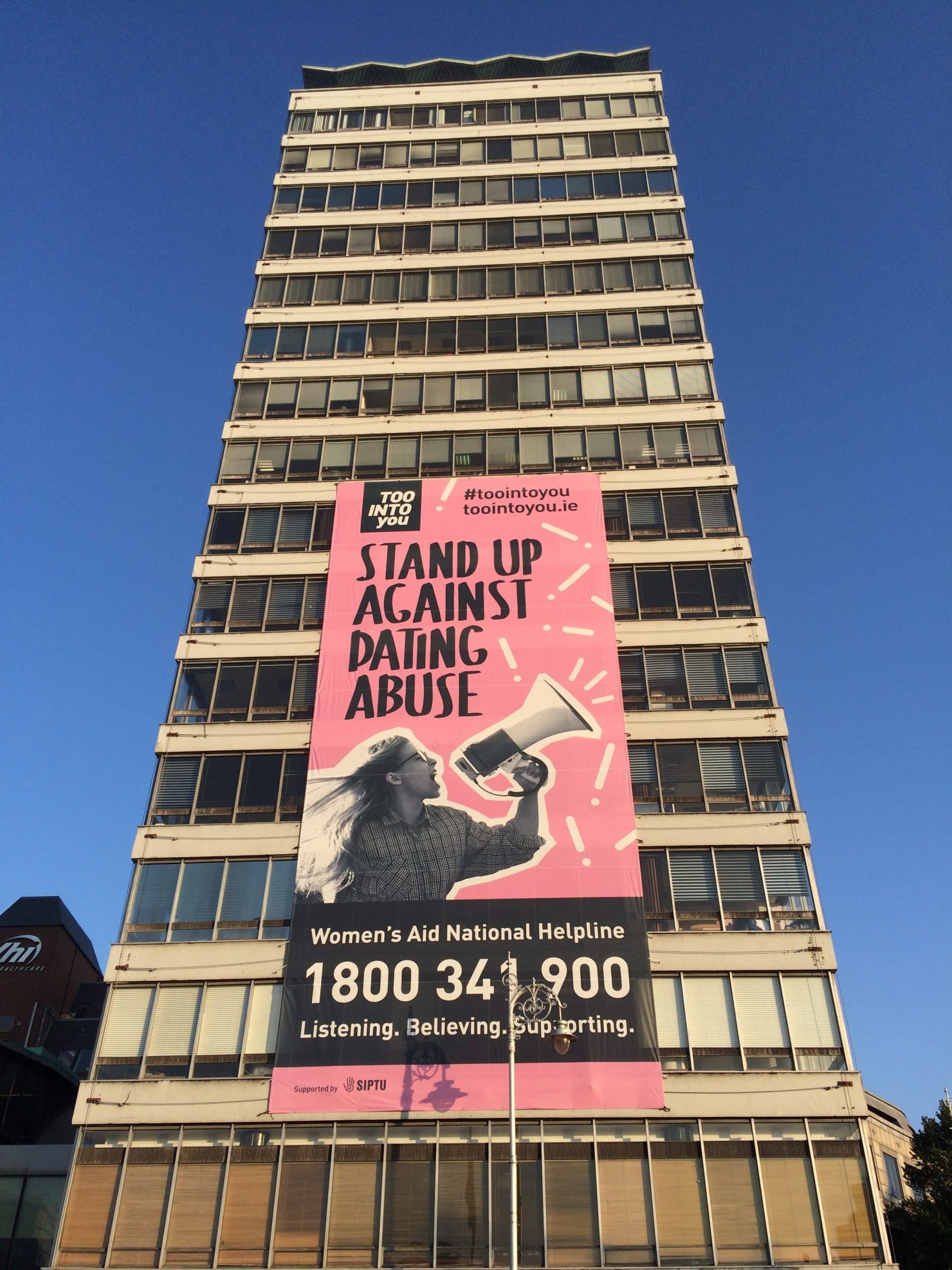 Women's Aid Launch #TooIntoYou October Campaign 2018